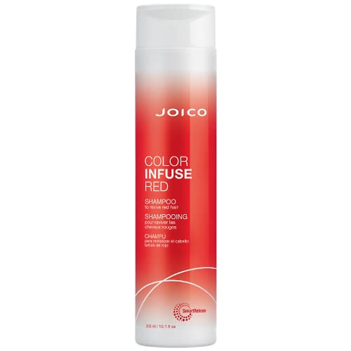 Joico Red Shampoo - Refresh Red Tones, Boost Color Vibrancy & Shine - With Rosehip Oil & Green Tea Extract - 10.1 Fl Oz