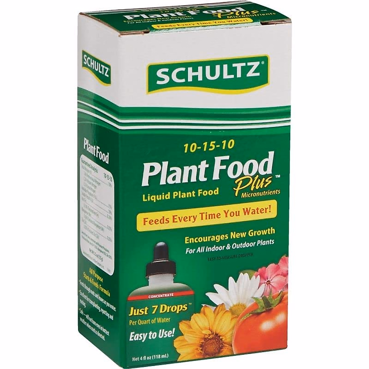 Schultz All Purpose Liquid Plant Food 10-15-10, 4 oz
