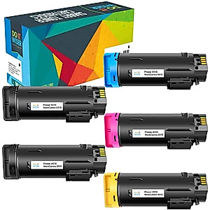 Do it Wiser Compatible Toner Cartridge Replacement for Xerox Phaser 6510 6510DN 6510DNI, Xerox WorkCentre 6515 6515DN 6515DNI 106R03477 (Cyan - High Yield)