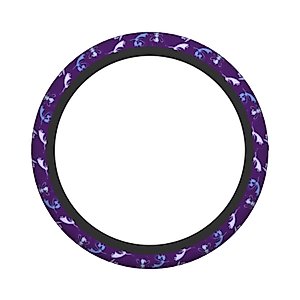 Fairy Flying Steering Wheel Cover, Universal 15 Inch Auto Elastic Steering Wheel Covers for Car Auto SUV Wheel Protector