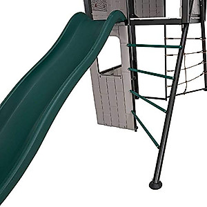 Lifetime 90913 Adventure Clubhouse Swing Set, Brown/Green