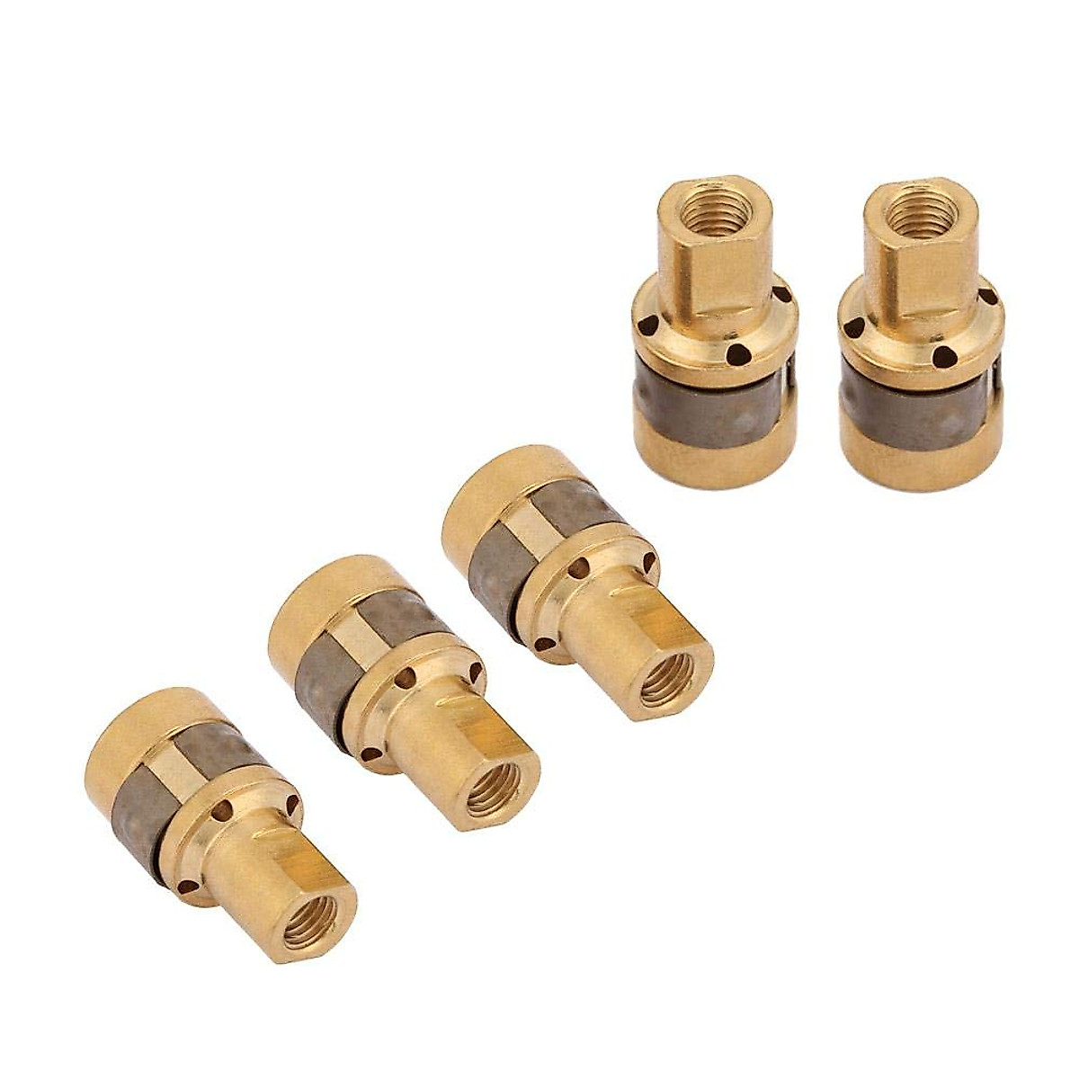Diffuser Tip,Akozon Gas Diffuser Tip 169716 for Miller M-10/15 Hobart MIG Welding Gun Diffuser Tip Adapters((5pcs))