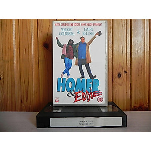 Homer And Eddie - Virgin - Comedy - Whoopi Goldberg - James Belushi - Pal VHS
