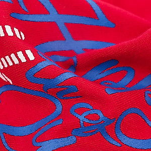 Fitwarm Happy 4th of July Dog Tulle Dress, Patriotic Dog Clothes for Small Dogs Girl, Red and White Star Pet Outfit, Red, Royal Blue, Large