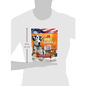 Betsy Farms Natural Chicken Jerky Recipe Dog Treats - Chicken Jerky Dog Treats, 12 Oz