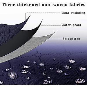 SZLY (2 Pieces) Large-Capacity Clothing Storage Bag with Reinforced Handles and Sturdy Zipper, Suitable for Clothes, Quilts, Blankets