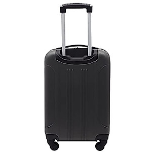Travelers Club Cosmo Hardside Spinner Luggage, Charcoal Grey, 2-Piece Set (20/28)
