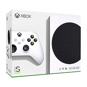 Microsoft Xbox Series S 512GB Game All-Digital Console, White - 2 Xbox Wireless Controllers - 1440p Gaming Resolution, 4K Streaming Media Playback, HDMI 2.1 (Renewed)