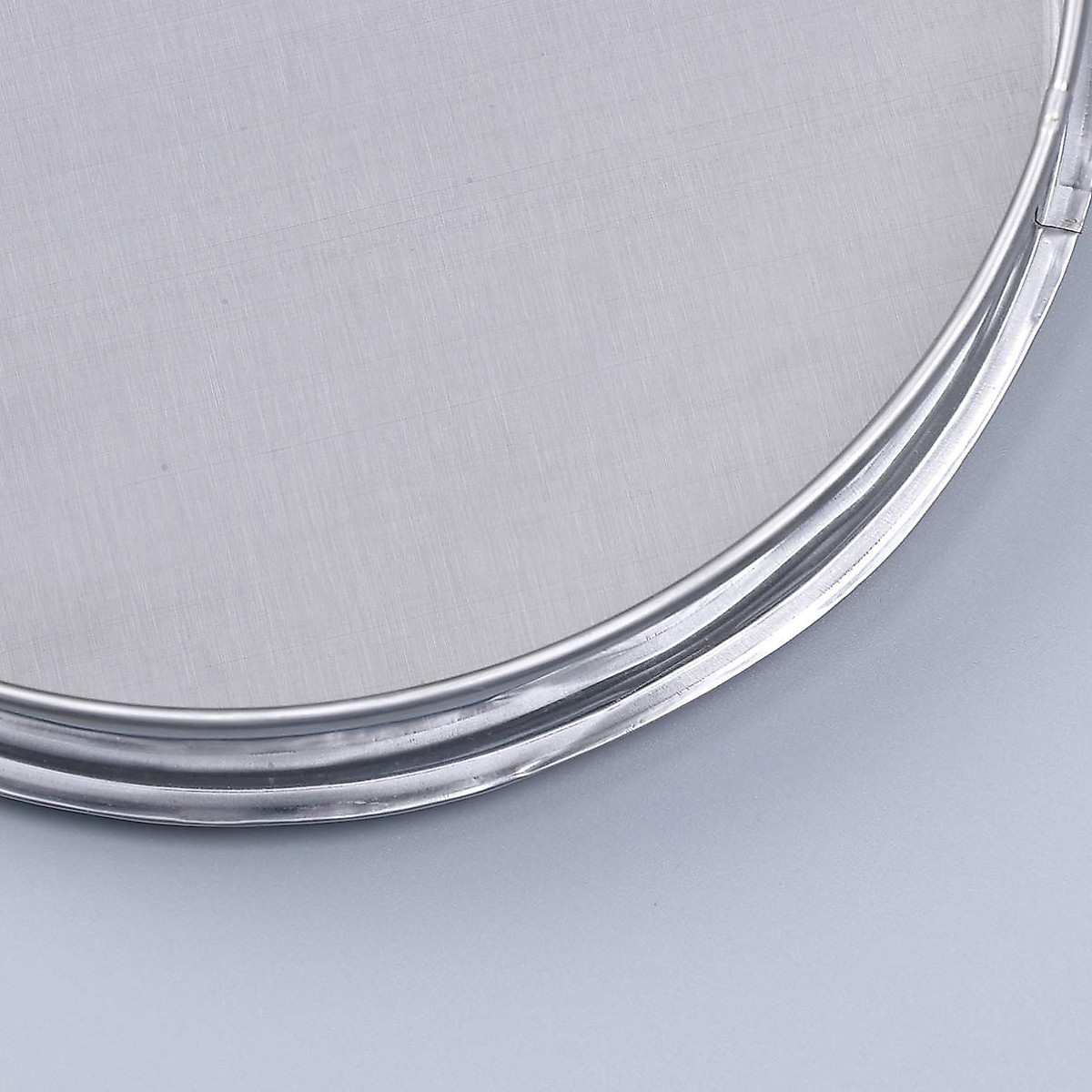 Hemoton Fine Mesh Sifter Herbal Pollen Sifter Shaker Extractor 150 Mesh Flour Sifter Sieve Micron Screen Stainless Steel Food Strainer for Home Bakery Shop Cocoa Powder 30cm