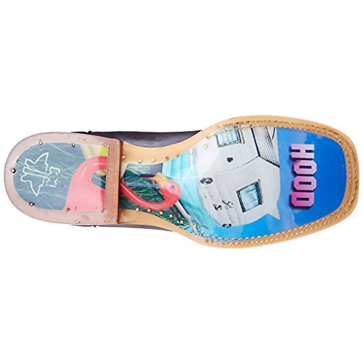 Tin Haul Shoes Women's Flamingo, Black, 9