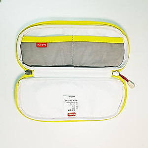 minbay Pencil Case Pencil Pouch Pen Case Big Capacity Pencil Pouch Organizer Office Large Bag Pouch Holder Box Organizer (Pink)