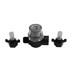 Happybuy RV Water Pump 5.3 GPM 5.5 Gallons Per Minute 12V Water Pump Automatic 70 PSI Diaphragm Pump with 25 Foot Coiled Hose Washdown Pumps for Boats Caravan Rv Marine Yacht