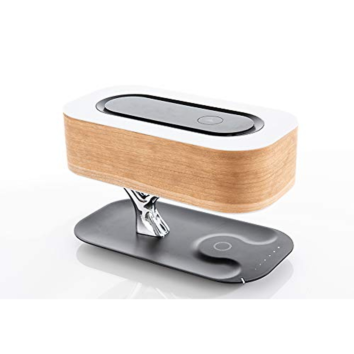 Sharper Image Bonsai Bluetooth Speaker Lamp with Wireless Charging Pad