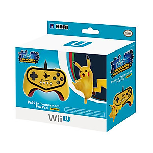 Hori Pokken Tournament Pro Pad Pikachu Limited Edition Controller - Nintendo Wii U