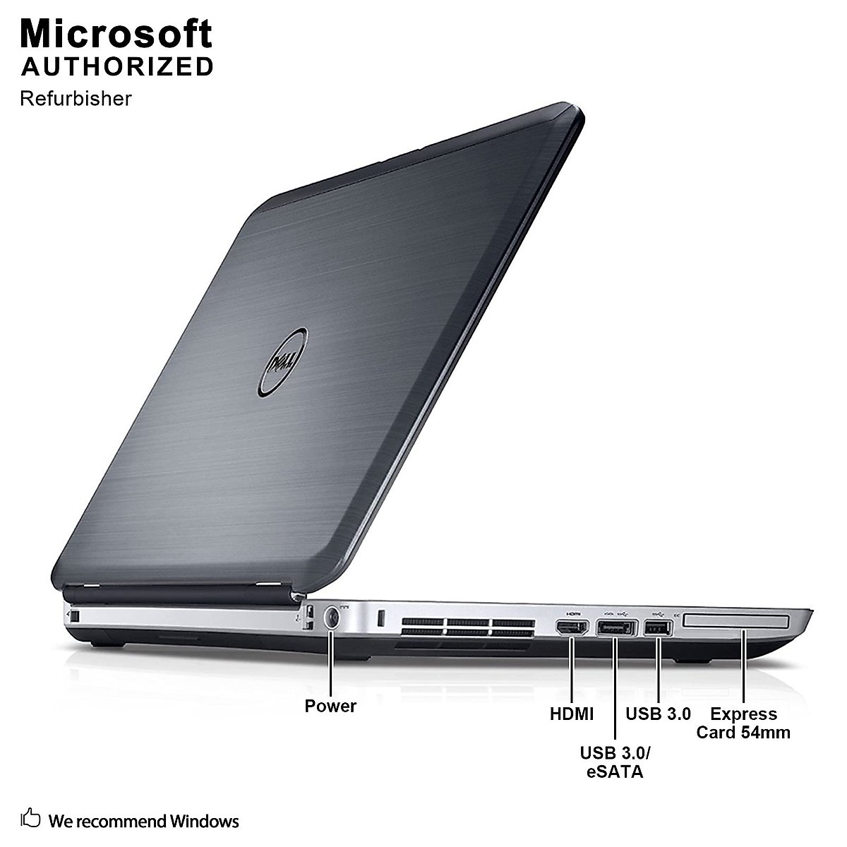Dell Latitude E5530 Notebook 15.6 inHD 1366x768, Intel Core i5 3210M 2.5GHz up to 3.1GHz, 8GB DDR3 RAM, 320GB HDD, VGA, HDMI, Windows 10 Professional 64 Bit(Renewed)