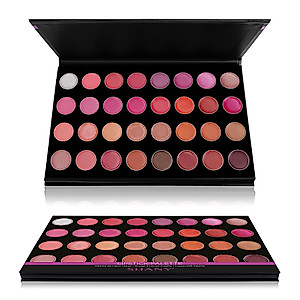 SHANY The Masterpiece 32 Color Lipstick Lip Gloss Sheer Lip Palette - THAT FIRST KISS