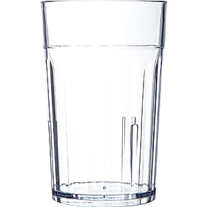 Carlisle FoodService Products 110507 Bistro Tumbler, 5 oz, Clear, Plastic
