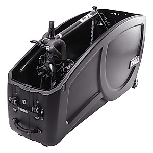 Thule RoundTrip Transition – Hard Shell Bike Travel Case with built-in Repair Stand