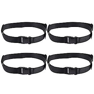 LUOZZY 4 Pcs High Chair Straps 2 Point Replacement Harness Straps Belt for Pushchair HighChair Child Chair Stroller