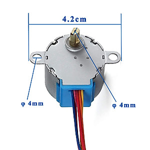 2 x 28BYJ-48 DC 5V Stepper Motor + ULN2003 Driver Test Module Board for Arduino Raspberry Pi