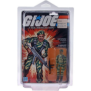 Protech STAR1 Star Case Storage / Display for Vintage and Modern Standard Style Star Wars Carded Figure, 6" W x 9" H x 2" D, 10-Pack