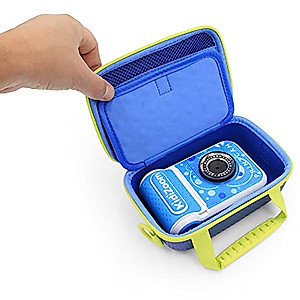 CASEMATIX Camera Case Compatible with Kidizoom PrintCam Printer Camera, Creator Cam Video Camera and Instant Camera Paper Refill Accessories, Includes Blue Case Only
