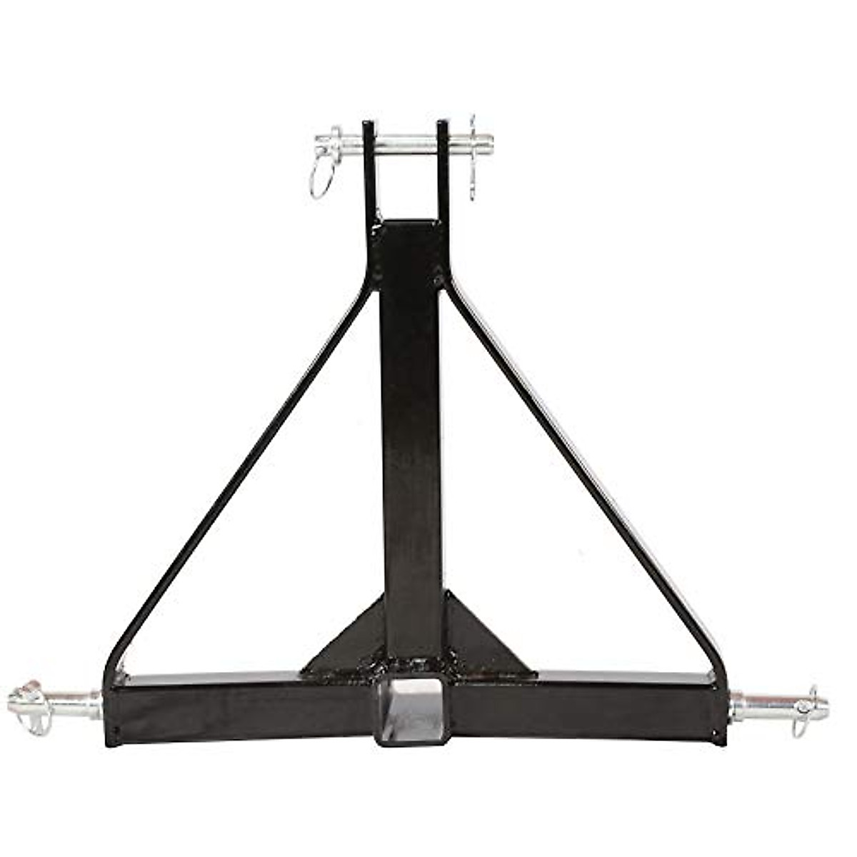 HECASA Standard 3 Point 2 inch Trailer Hitch Receiver Adapter Category One Tractor Tow Hitch Drawbar Adapter