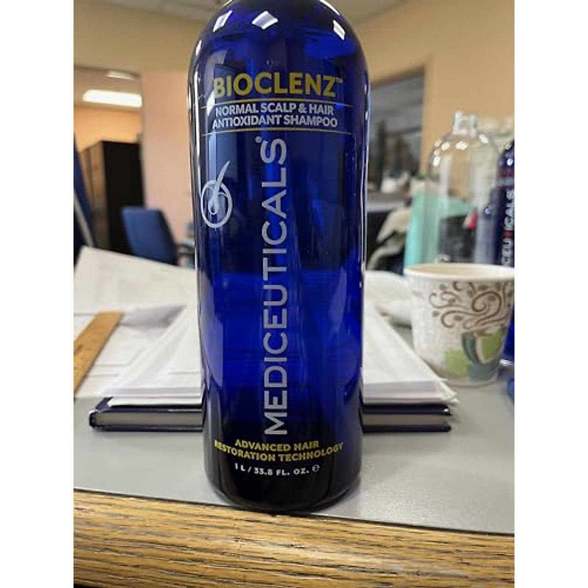 Mediceuticals Bioclenz Shampoo - Anti-Shedding Shampoo for Women and Men - Shampoo for Hair Loss Due to Telogen Effluvium - Postpartum Hair loss Shampoo - For Normal Hair and Scalp 33.8 oz (1L)