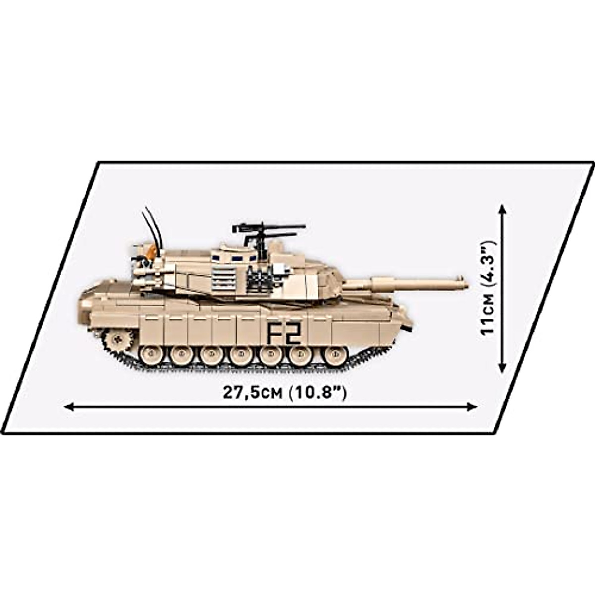 COBI Armed Forces M1A2 Abrams Tank