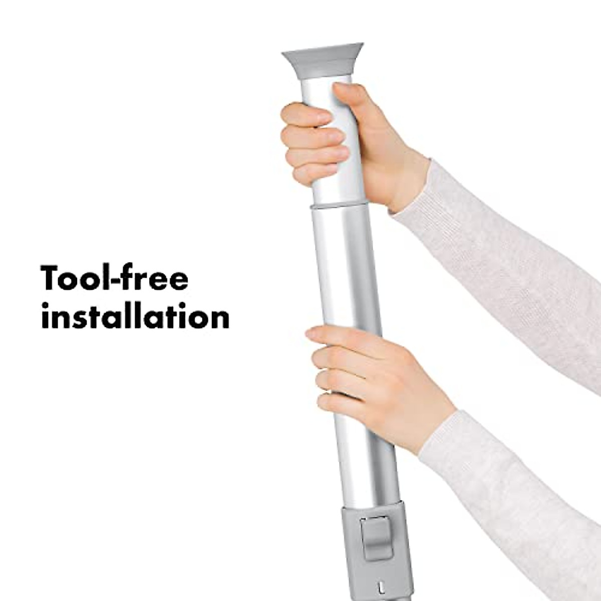 OXO Good Grips Quik-Extend Aluminum Pole Shower Caddy