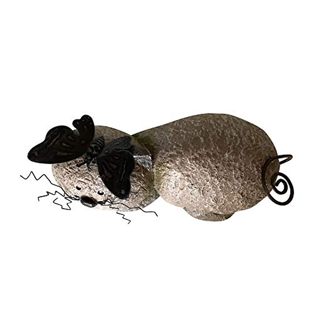 Unido Box Resin Resting Cat Statue, Garden Stone - Perfect for Garden Accent and Home Décor