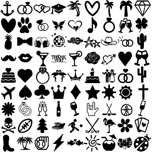 10PC Custom Sunglasses Personalized Bulk Party Favors Wedding Guests Logo School Music Show Birthday Bachelorette Bridesmaid Gifts Garden Graduate 2024 Prom Customizable Glasses (Black)