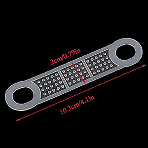 PZRT 40pcs Clear Non-Slip Rubber Clothes Hanger Grips Windproof Clothes Hanging Accessories