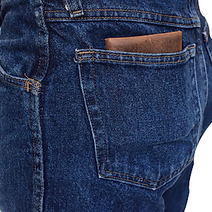 Hide & Drink, Leather Riveted Card Holder, Holds Up to 8 Cards Plus Folded Bills/Rustic/Wallet/Accessories/Money Organizer/Case, Handmade :: Bourbon Brown