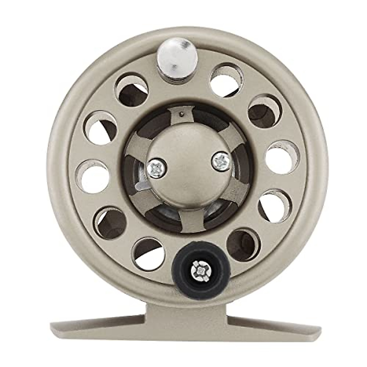 OriGlam Fly Fishing Reel Fishing Wheel, Fly Ice Fishing Reel Spinning Fishing Reels, Powerful Lightweight Spinning Reels for Freshwater Saltwater (Grey)