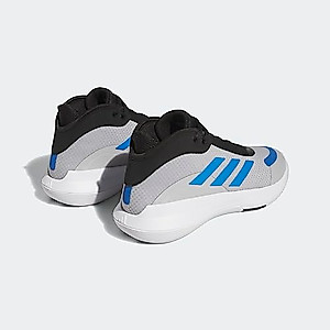 adidas Unisex Bounce Legends Sneaker, Grey/Bright Royal/Core Black, 8 US Men