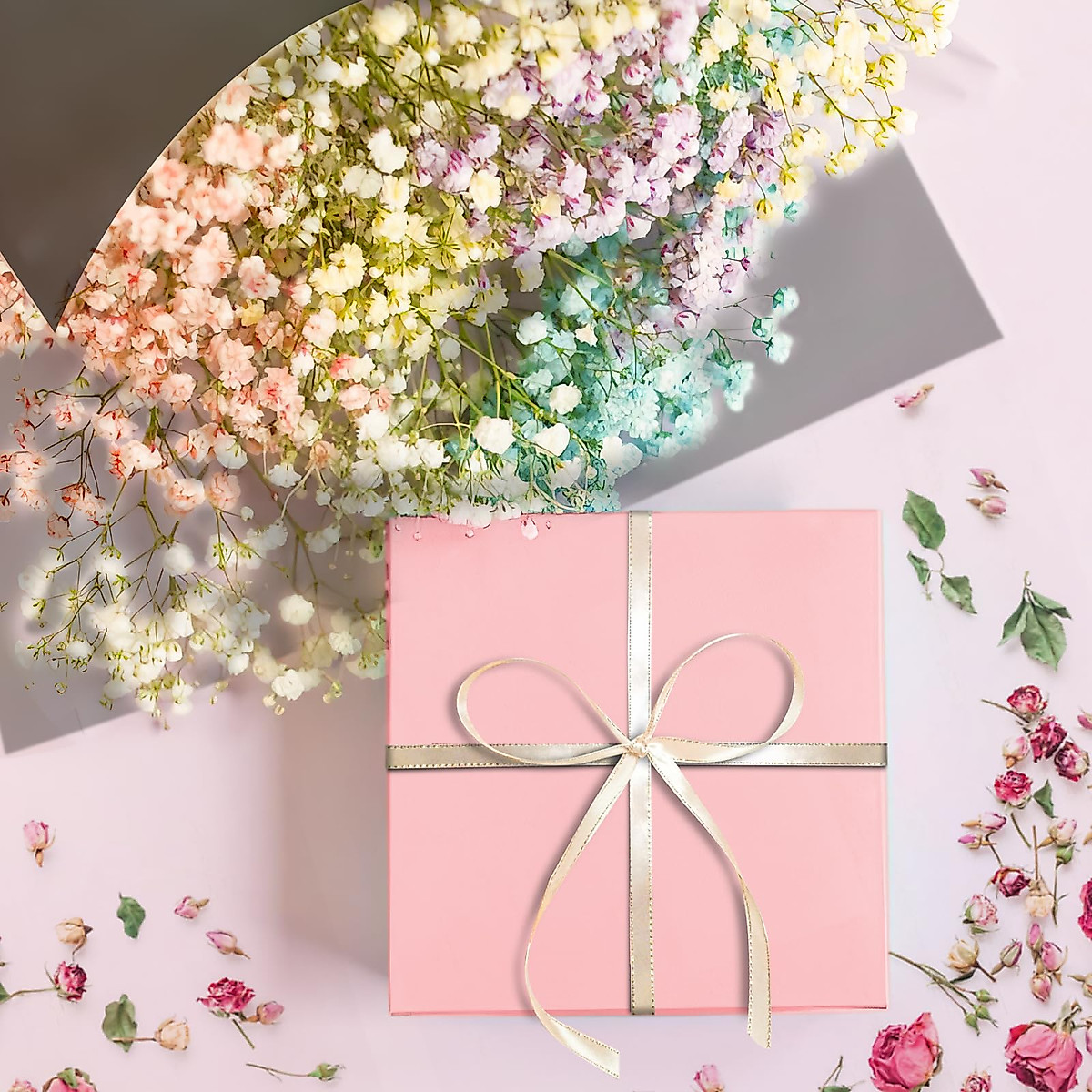 Pink Tissue Paper for Gift Bags, 80 Sheets Wrapping Paper Bulk 14 X 20 Inch for Gift Packaging Art Crafts DIY Birthday Wedding Halloween