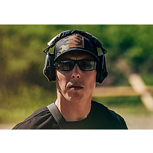 Gatorz Eyewear, Magnum Model, Aluminum Frame Sunglasses - Blackout Tactical Style/Smoked Polarized Lens