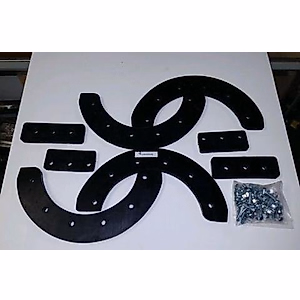 MOWERMAN PARTS Snow Thrower Paddle Set 20,21 or 22" FITS Murray/Craftsman, 302565ma, Hardware Included! (68 pcs) Snow Blower Paddle Set