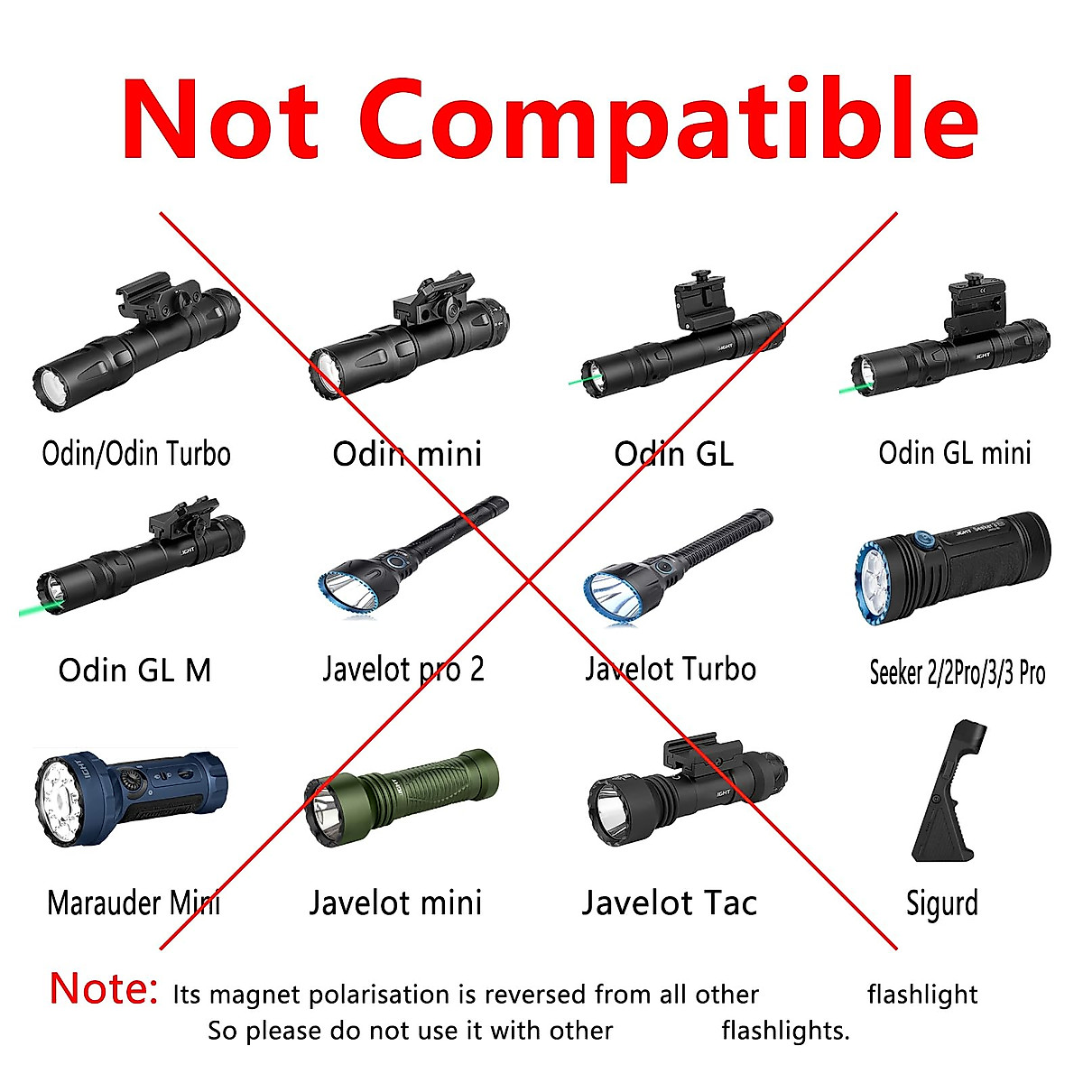 Clolasa MCC S Magnetic Charger Only Compatible with 0light Baldr S, Baldr S BL, Baldr Mini, Baldr RL Mini, PL Mini and PL-Mini 2, Replacement Charging Cable for Flash Light, 3.3 FT/1M