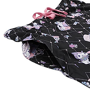 Bioworld Kuromi & My Melody Women's Lavender Sleepwear Set-Medium
