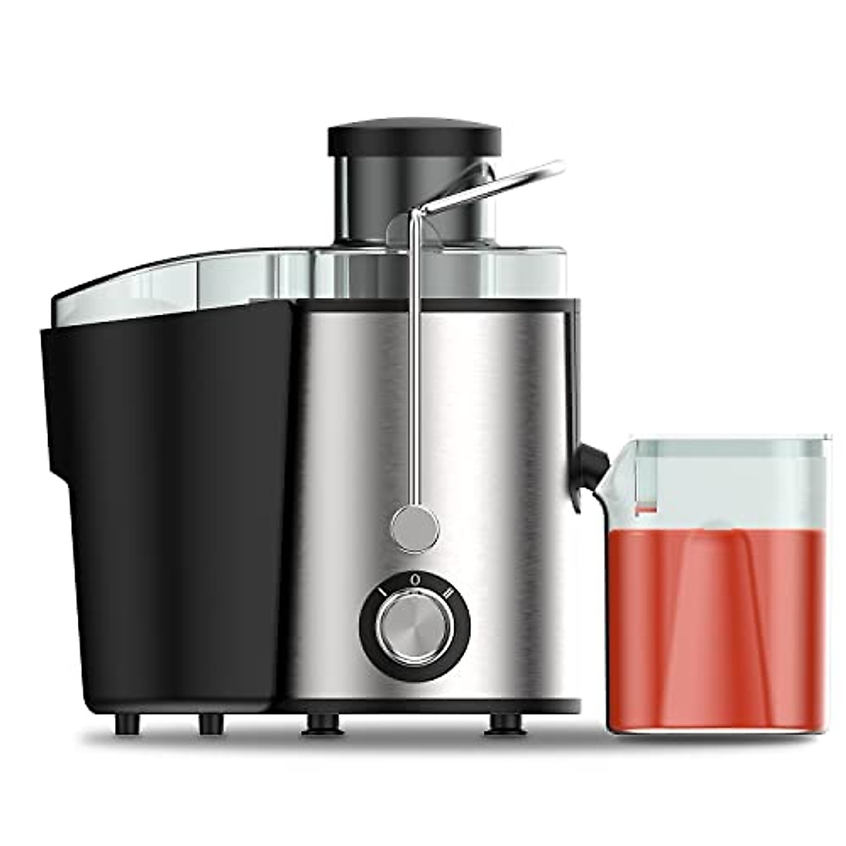 Juicer Machines,Juicer,Large 3 Inch Feed Chute Juicer for Whole Fruits and Vegetables,Faster Juicer with Dual Speed,Juice Residue Separation,Easy to Use/Clean,Anti-Drip