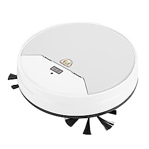 Smart Sweeper Merges Intelligence with Power for Ultrathin Sweeping and Mopping Timed Suction Robotic Vacuums – Your Onestop Marvel (White)