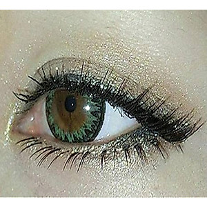 Sparkle Eyeshadow Palette&9 Colors Shimmer Makeup Palette & Cosmetic Brush Set &Gold Glitter, Highly Shining Pigmented Diamond &9 Color Eyeshadow 6# (1pc)