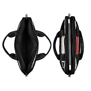 Cute Cartoon Penguins Laptop Computer Bag Waterproof Shoulder Messenger Bag 13-15 inch Durable Laptop Tote Bag with Shoulder Strap Handle Lightweight Crossbody Briefcase