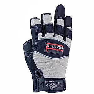 Gloves Tool Hands Framers Reinforced Snug-Fitting Work, Size Large,98F-LG (1 Pair)
