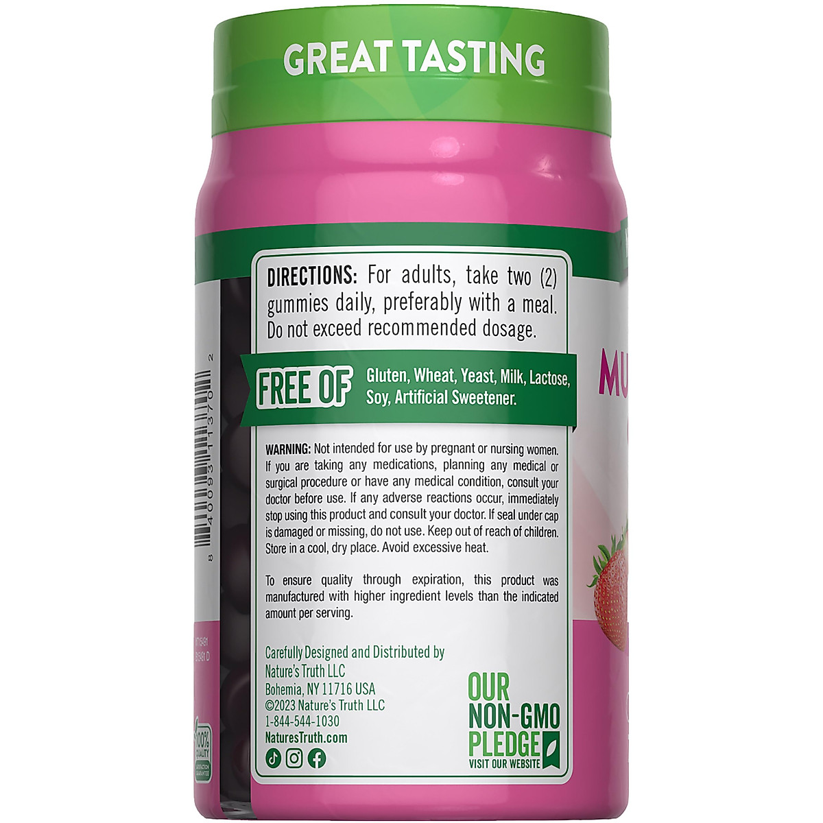 Nature's Truth Womens Multivitamin Gummies Plus Collagen & Biotin | 70 Count | Non-GMO & Gluten Free Supplement