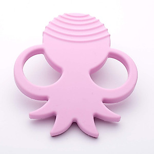 Sisilia Baby Teether | BPA Free Silicone | Octopus (Purple)