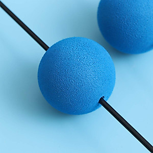 NUOBESTY Landing Training Gear Landing Training Kit RC Helicopter Sponge Balls for RC Helicopter (Blue)