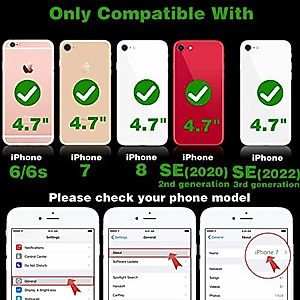 Besoar Case Designed for iPhone SE 2022/2020/6/6S/7/8 Cute Cartoon Funny Fun Kawaii 3D Character Animal Cases Unique Cool Silicone Cover for Kids Boys Teens for iPhone SE 2022/2020/6/6S/7/8 4.7"